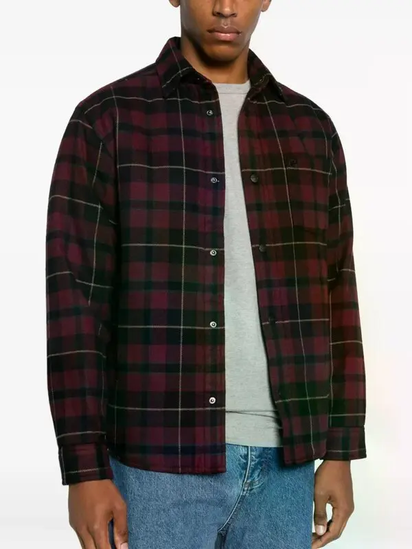 Carhartt Work In Progress Checked Buttoned Jacket