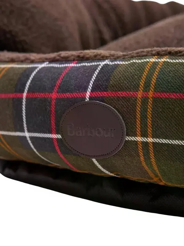 Barbour Snuggle Tartan Dog Bed