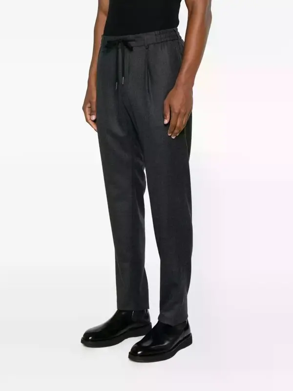 Tagliatore Drawstring Pleated Trousers