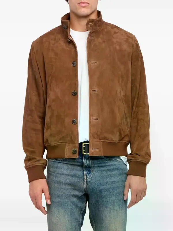 Zadig&Voltaire Lonni Suede Bomber Jacket