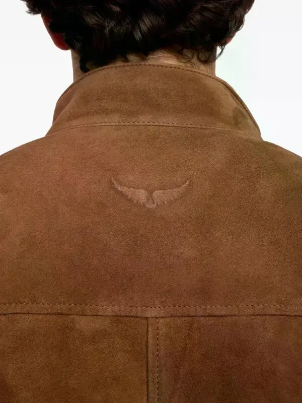 Zadig&Voltaire Lonni Suede Bomber Jacket