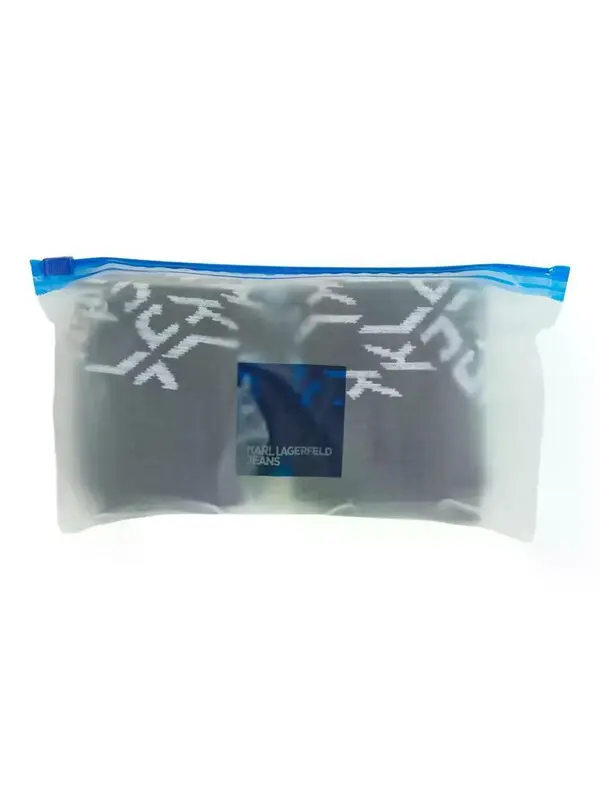 Karl Lagerfeld Monogram-patterned Socks