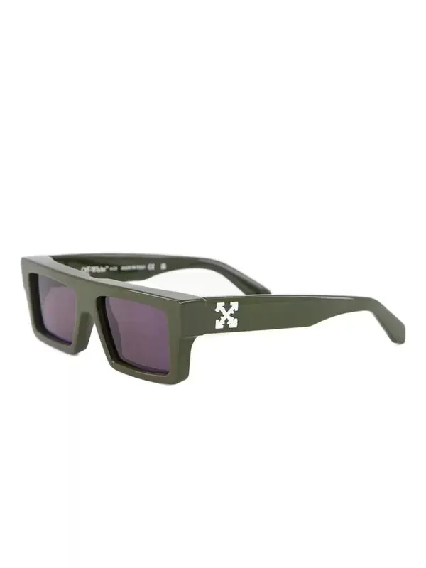 Off-White Rectangle Sunglasses