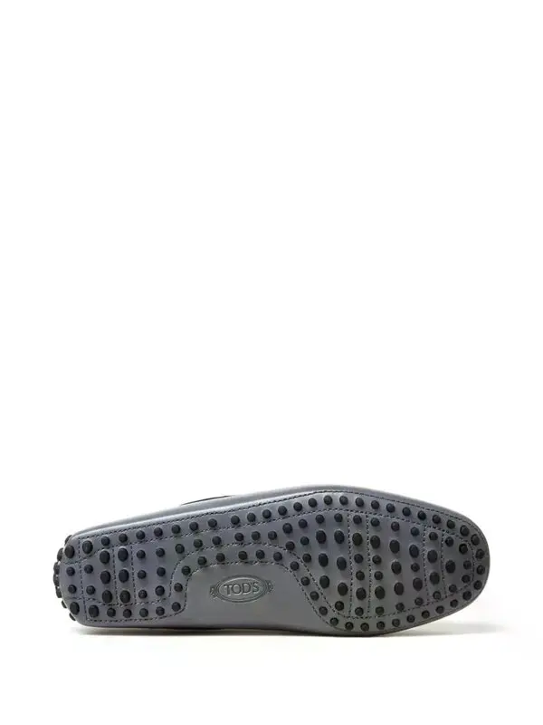 TOD'S Gommini Lace-up Boat Shoes - Grey