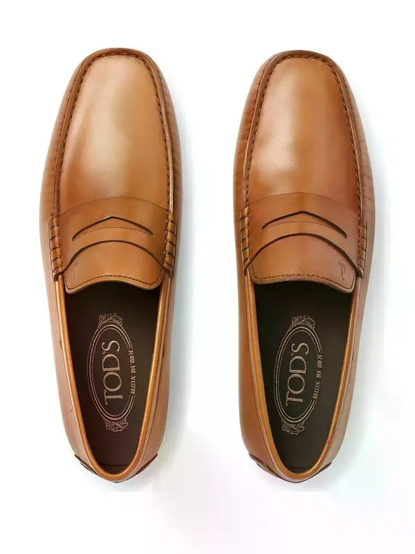 TOD'S City Gommino Leather Penny Loafers