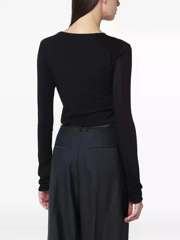 ENTIRE STUDIOS Long-sleeved T-shirt - Black