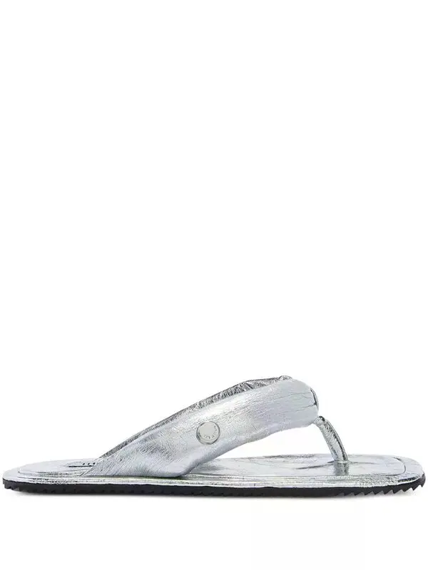 Attico Padded Thong Slippers