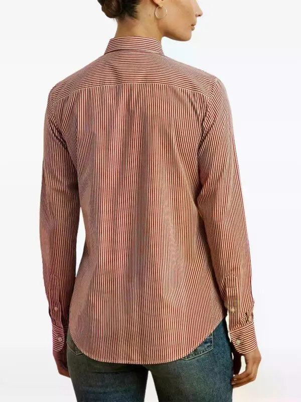 Ralph Lauren Logo-detail Stripe-pattern Shirt