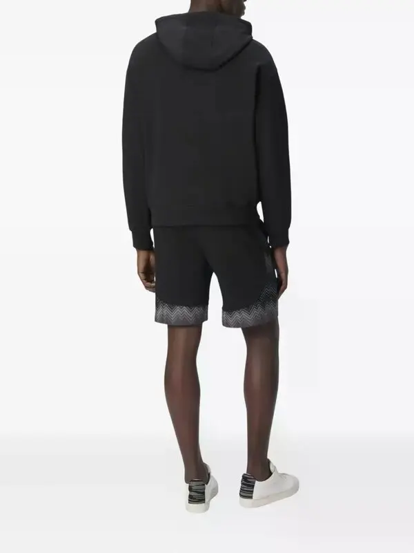 Missoni Zigzag-pattern Fleece Shorts
