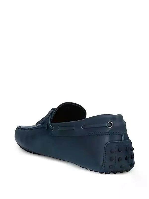 TOD'S Gommino Tie-detail Boat Shoes - Blue