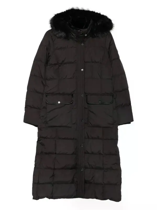 Ralph Lauren Fur-trimmed Quilted Coat