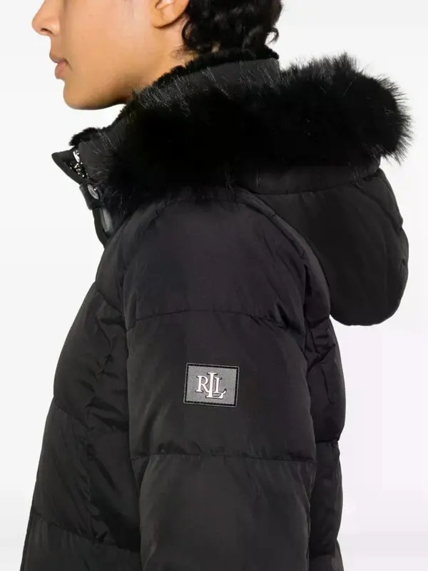 Ralph Lauren Fur-trimmed Quilted Coat