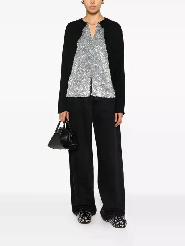 Rabanne Sequin Embellished Top