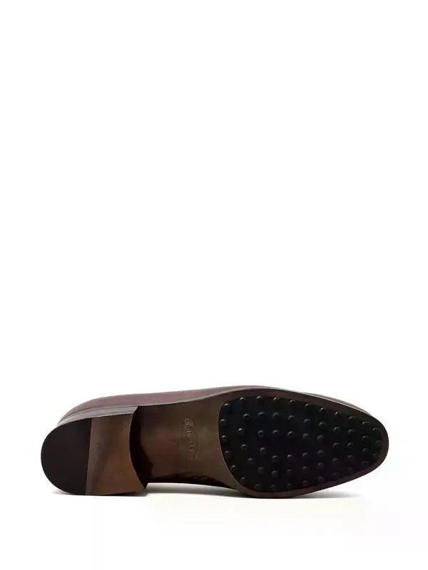 TOD'S Leather Derby Shoes - Brown