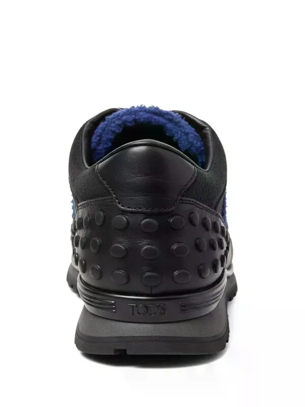 TOD'S Panelled Round Toe Lace-up Sneakers