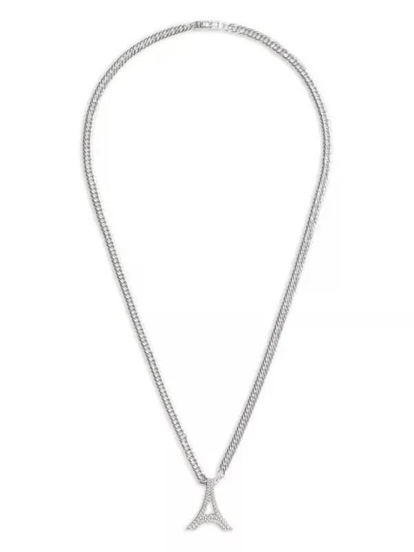 Manière De Voir Sterling Eiffel Pendant Necklace - Silver