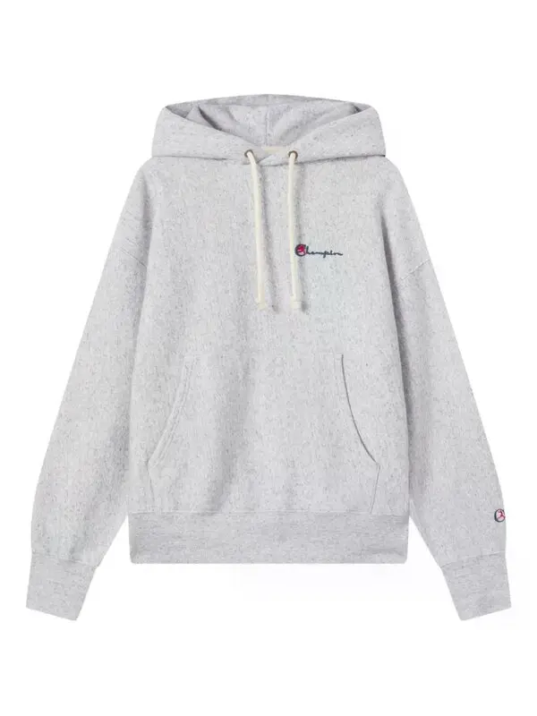 Champion Hooded Sweatshirt With Drawstring