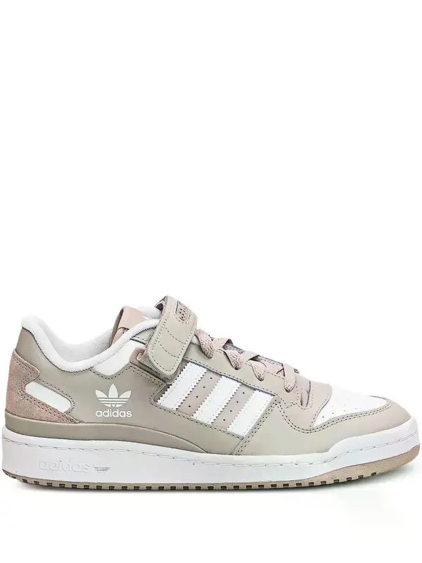Adidas Forum Low Striped Trainers - Grey