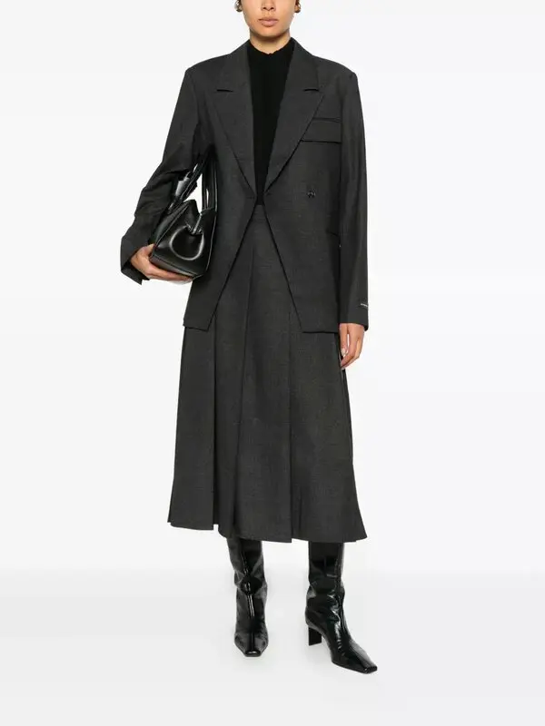 HERSKIND Pleated A-line Skirt