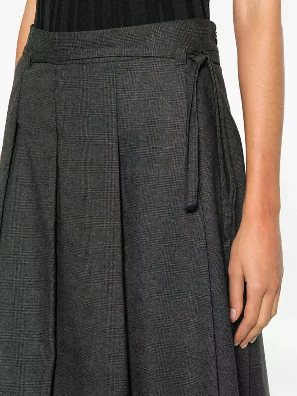 HERSKIND Pleated A-line Skirt