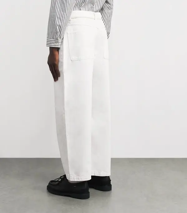 ABOUT:BLANK Wide-leg Felled Jeans