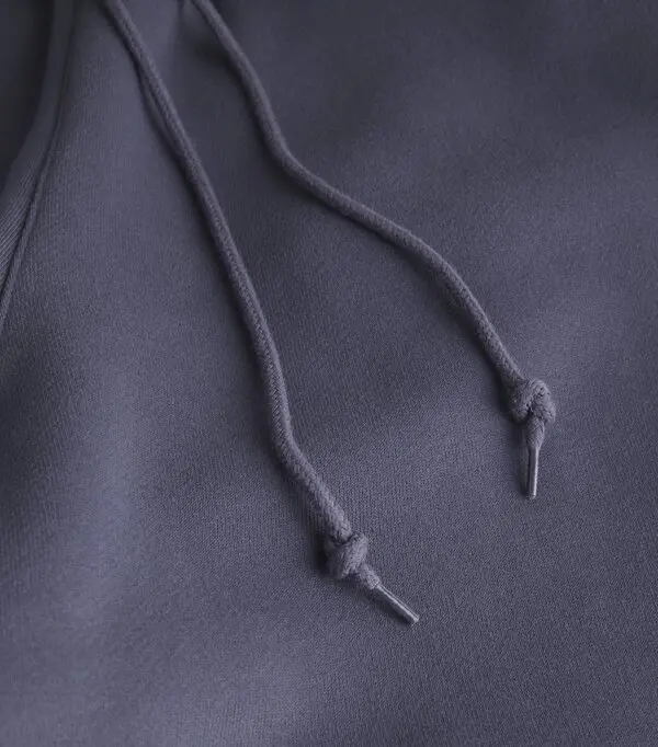 ABOUT:BLANK Cotton Raw Hem Wide-leg Sweatpants