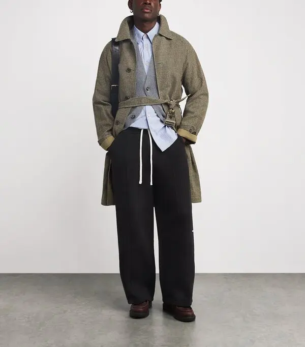 ABOUT:BLANK Cotton Logo Wide-leg Sweatpants