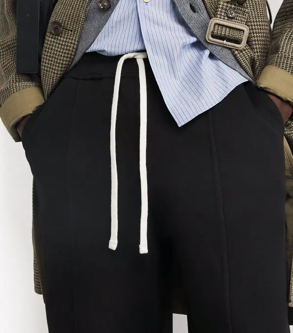 ABOUT:BLANK Cotton Logo Wide-leg Sweatpants