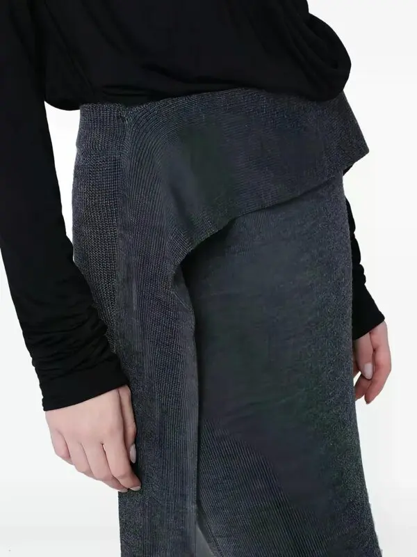 ENTIRE STUDIOS Ribbed-knit Long Skirt