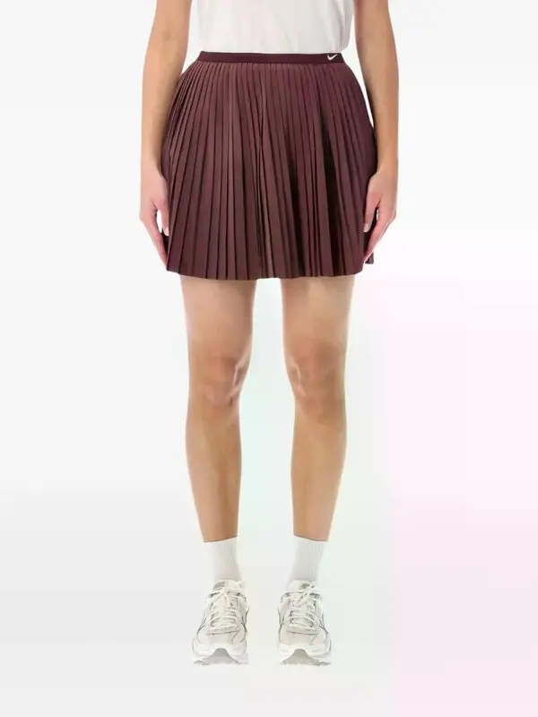 Nike Pleated Mini Skirt - Red