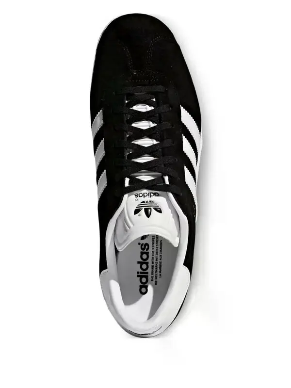 Adidas Gazelle Low Top Sneakers - Black