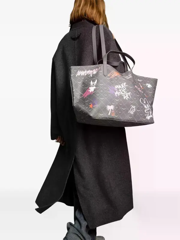Zadig&Voltaire Large Z Shopper Monogram Tote Bag