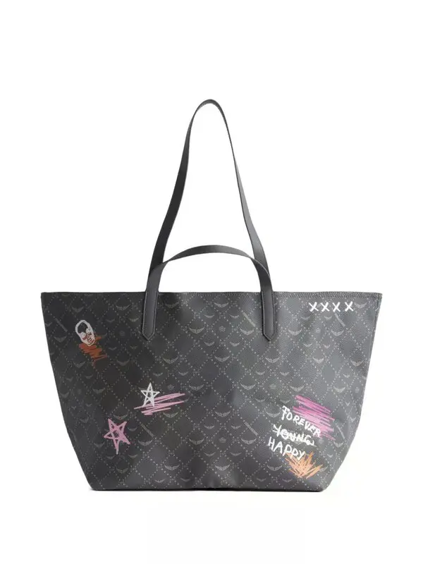 Zadig&Voltaire Large Z Shopper Monogram Tote Bag