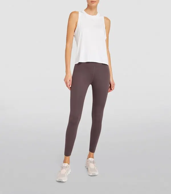 Vuori Energy Tank Top Oversized, Moisture-wicking Performance - White