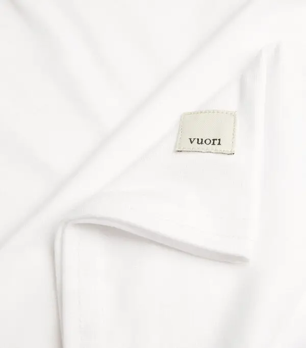 Vuori Energy Tank Top Oversized, Moisture-wicking Performance - White