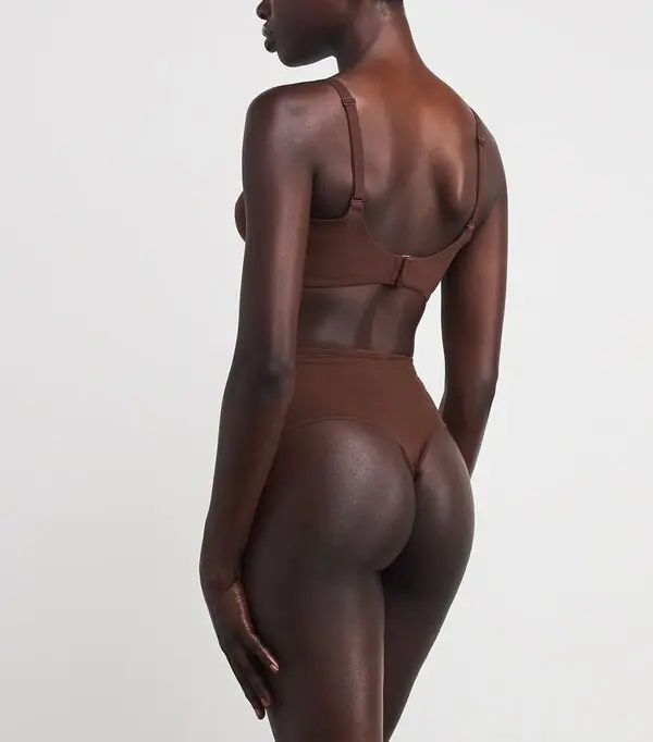 SKIMS Fits Everybody Unlined Demi Bra - Brown