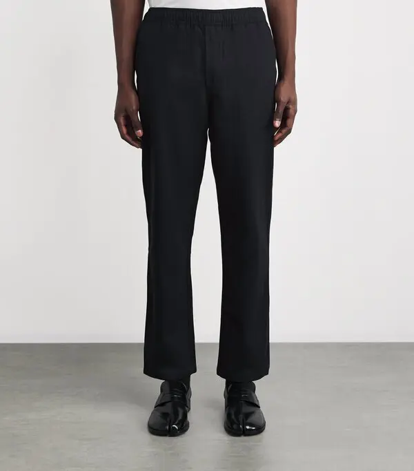 SAMSØE SAMSØE Organic Cotton-blend Jabari Trousers