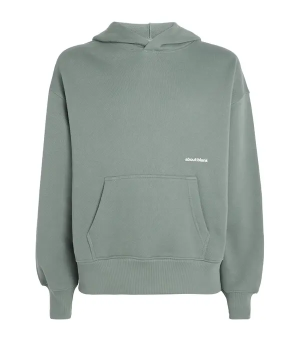 ABOUT:BLANK Cotton Loopback Hoodie - Green