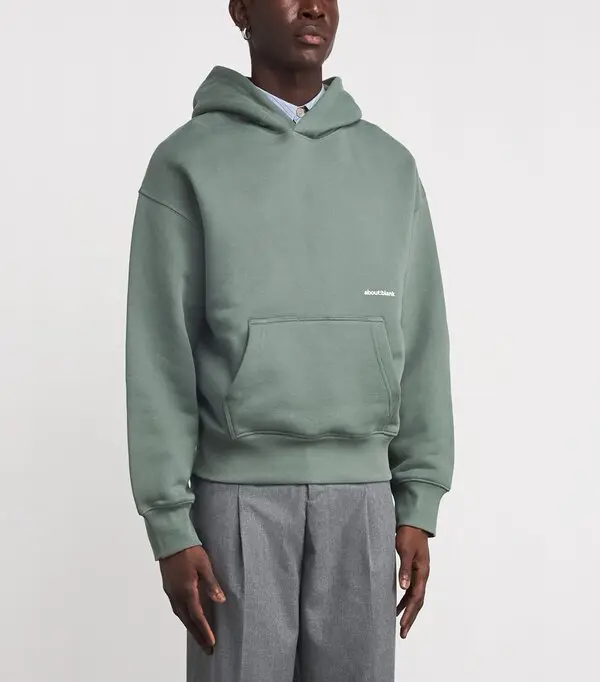 ABOUT:BLANK Cotton Loopback Hoodie - Green