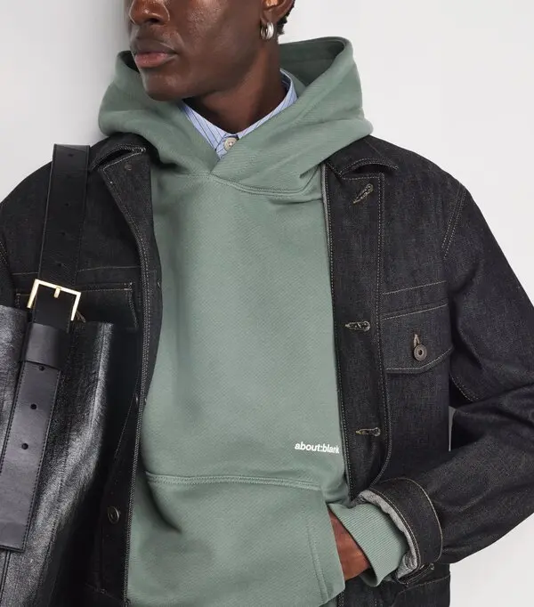 ABOUT:BLANK Cotton Loopback Hoodie - Green