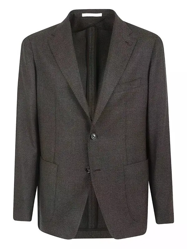 Tagliatore Single-breasted Blazer - Brown