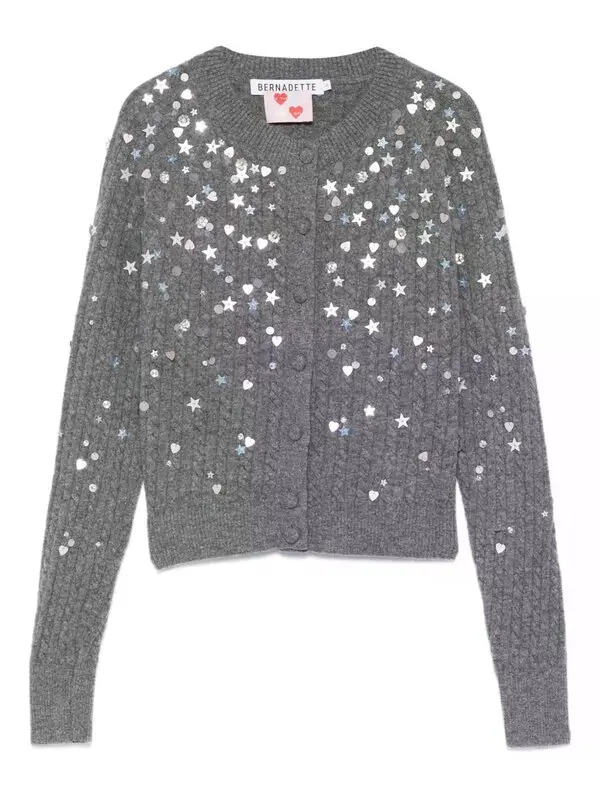 Bernadette Cable-knit Cardigan