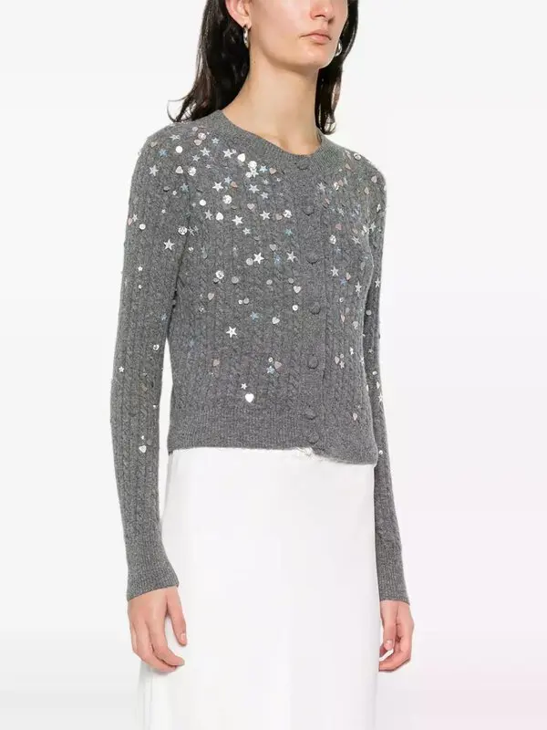 Bernadette Cable-knit Cardigan