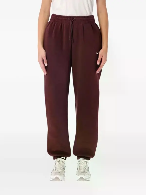 Nike Drawstring Track Pants - Red