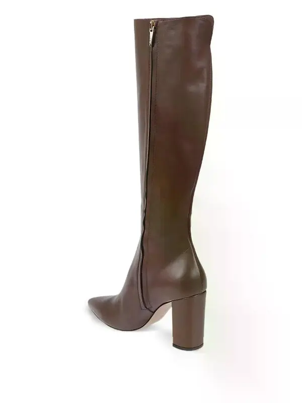 GIANVITO ROSSI Knee-high Block Heel Boots