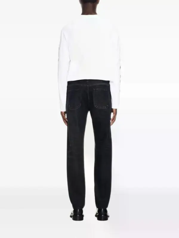 Off-White Logo Jeans - Black