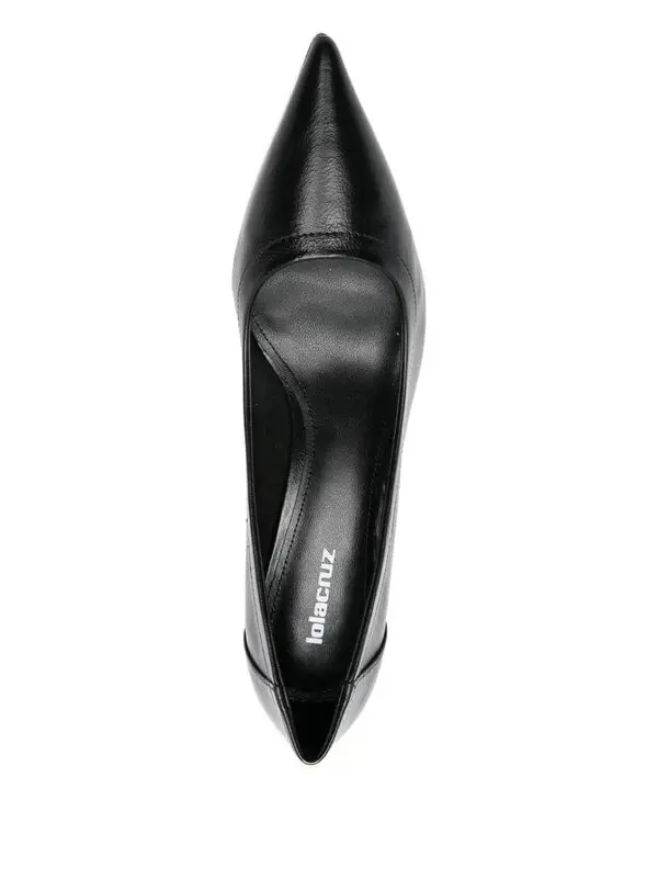 Lola Cruz Pointed Heeled Pumps
