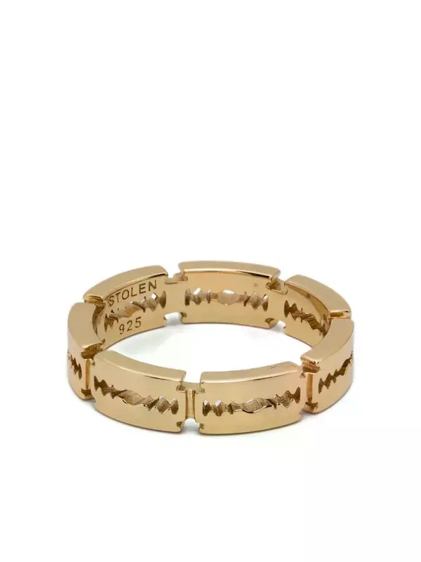 STOLEN GIRLFRIENDS CLUB Razor Eternity Ring - Gold