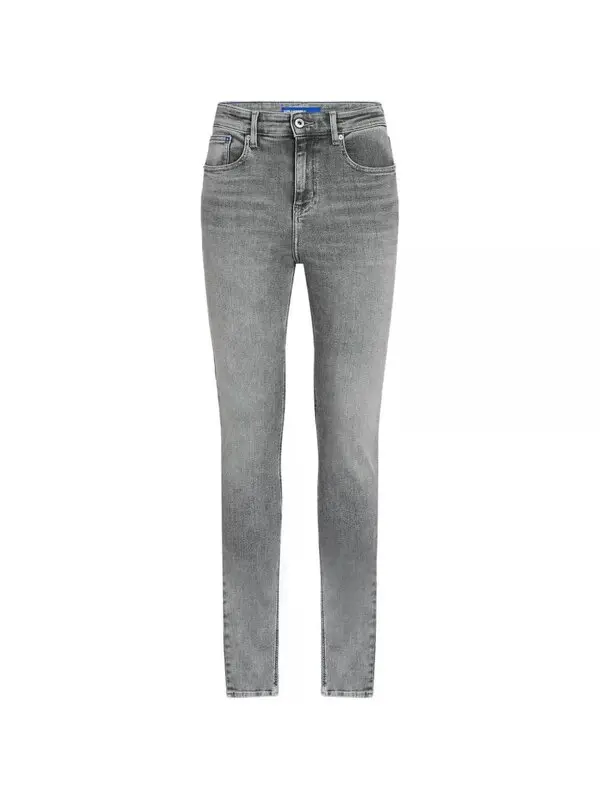 Karl Lagerfeld Button-fastening Skinny Jeans - Grey