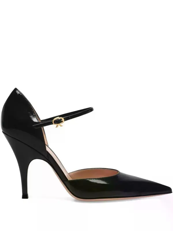 GIANVITO ROSSI 95mm 'sofia Dorsay' Heeled Pumps